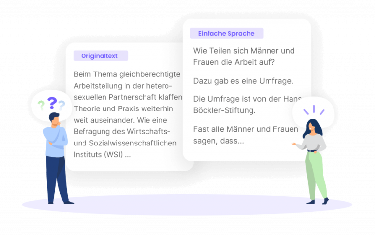Übersetzer für Leichte und Einfache Sprache | laizee.ai
